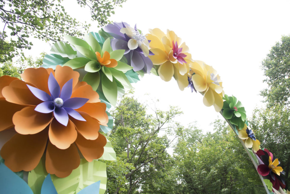 Paper Flower Arches & Frames | Lily of the Valley